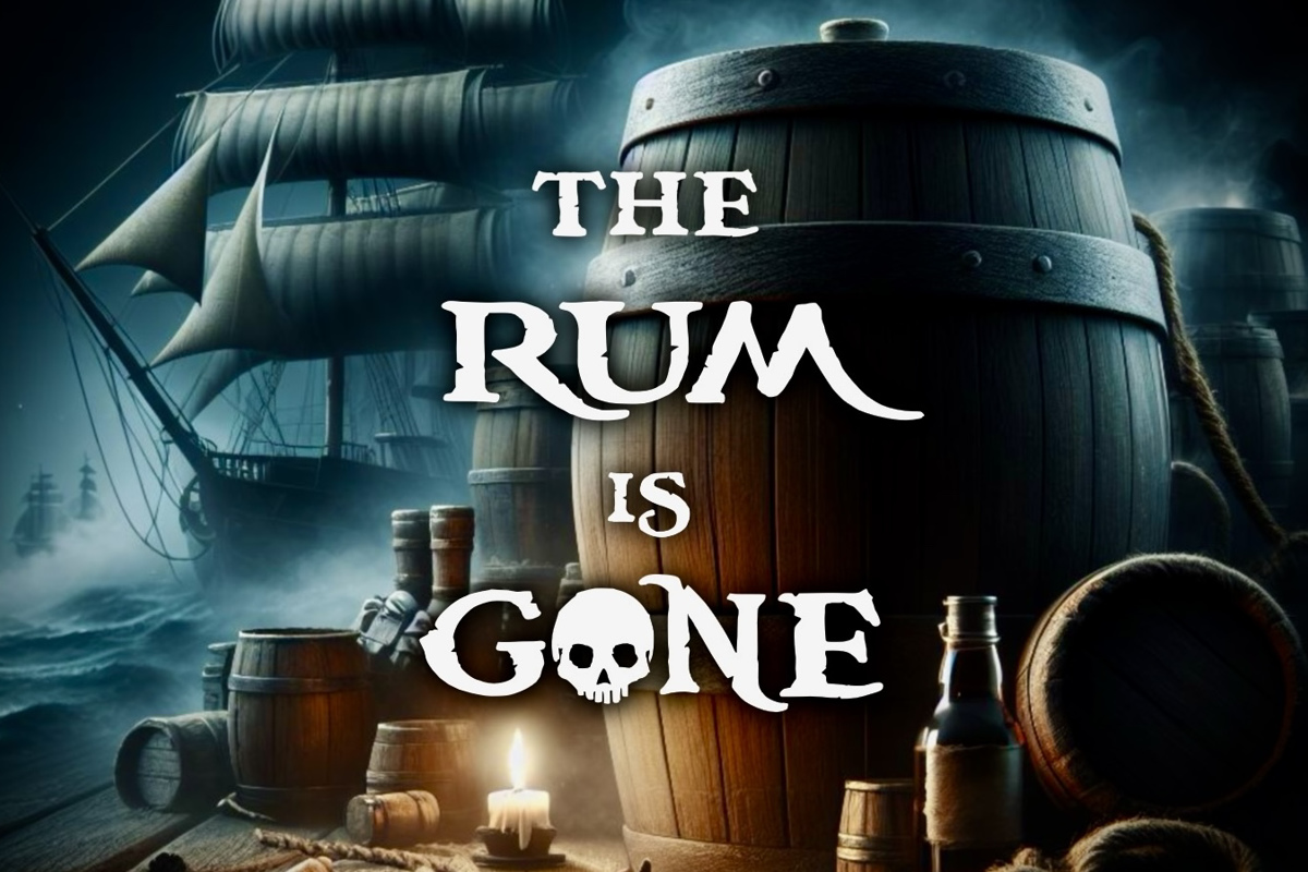 The rum is gone Font - Free Download