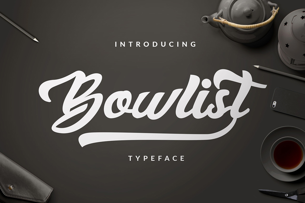 Bowlist Font - Free Download