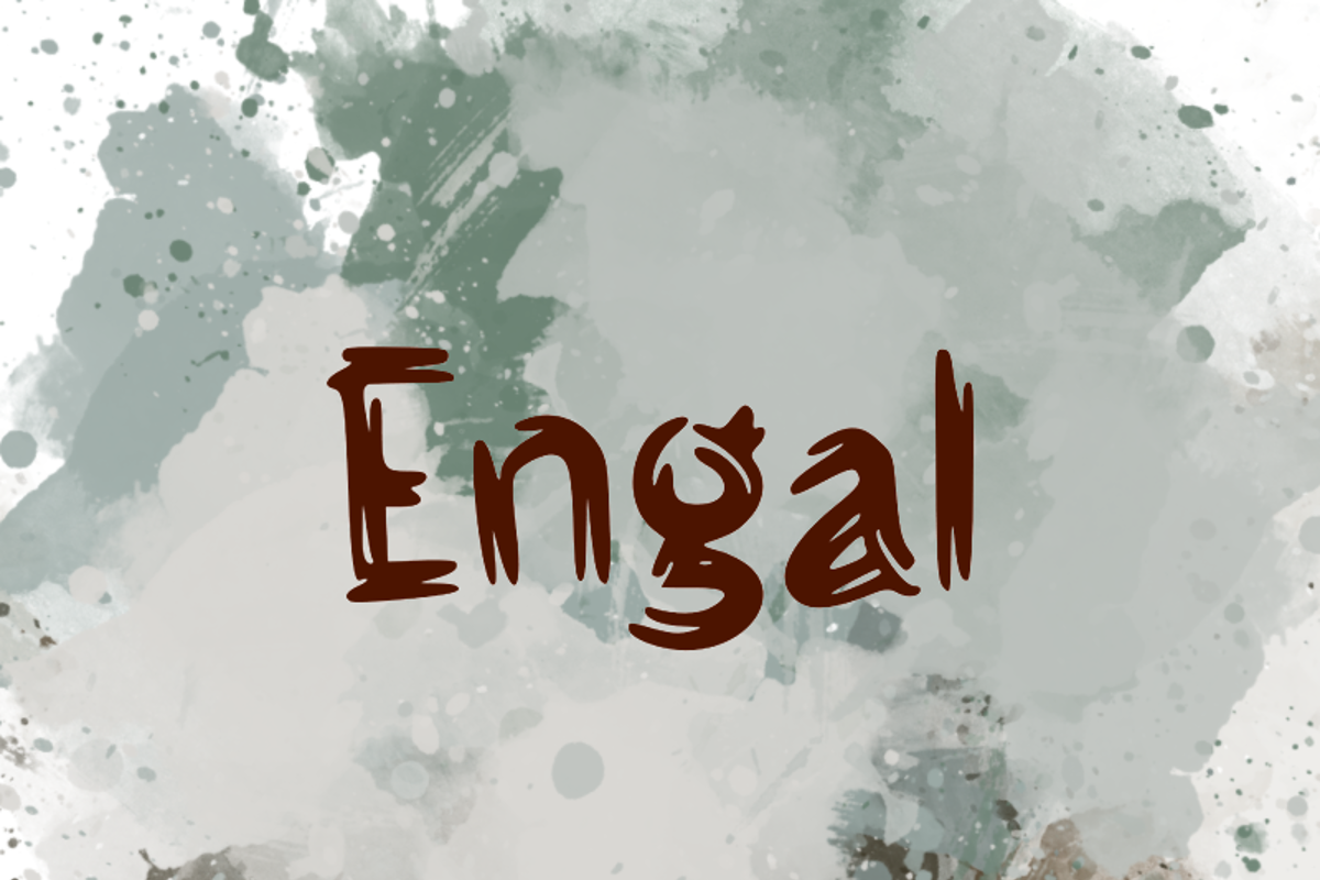E Engal Font - Free Download