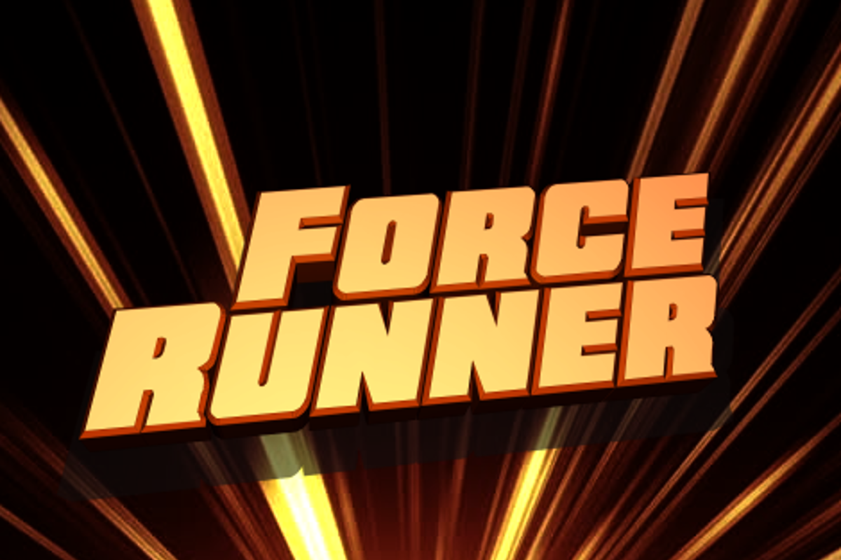 Force Runner Font - Free Download