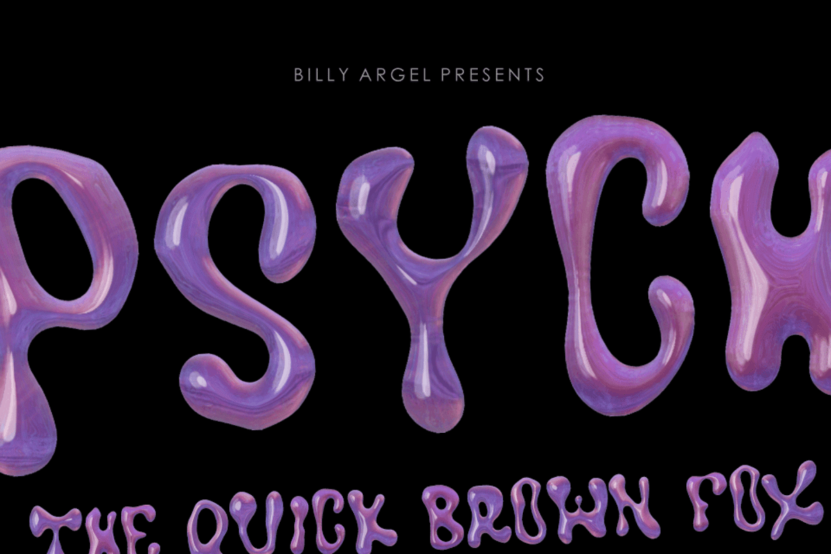 PSYCHO Font | Billy Argel Fonts | FontSpace