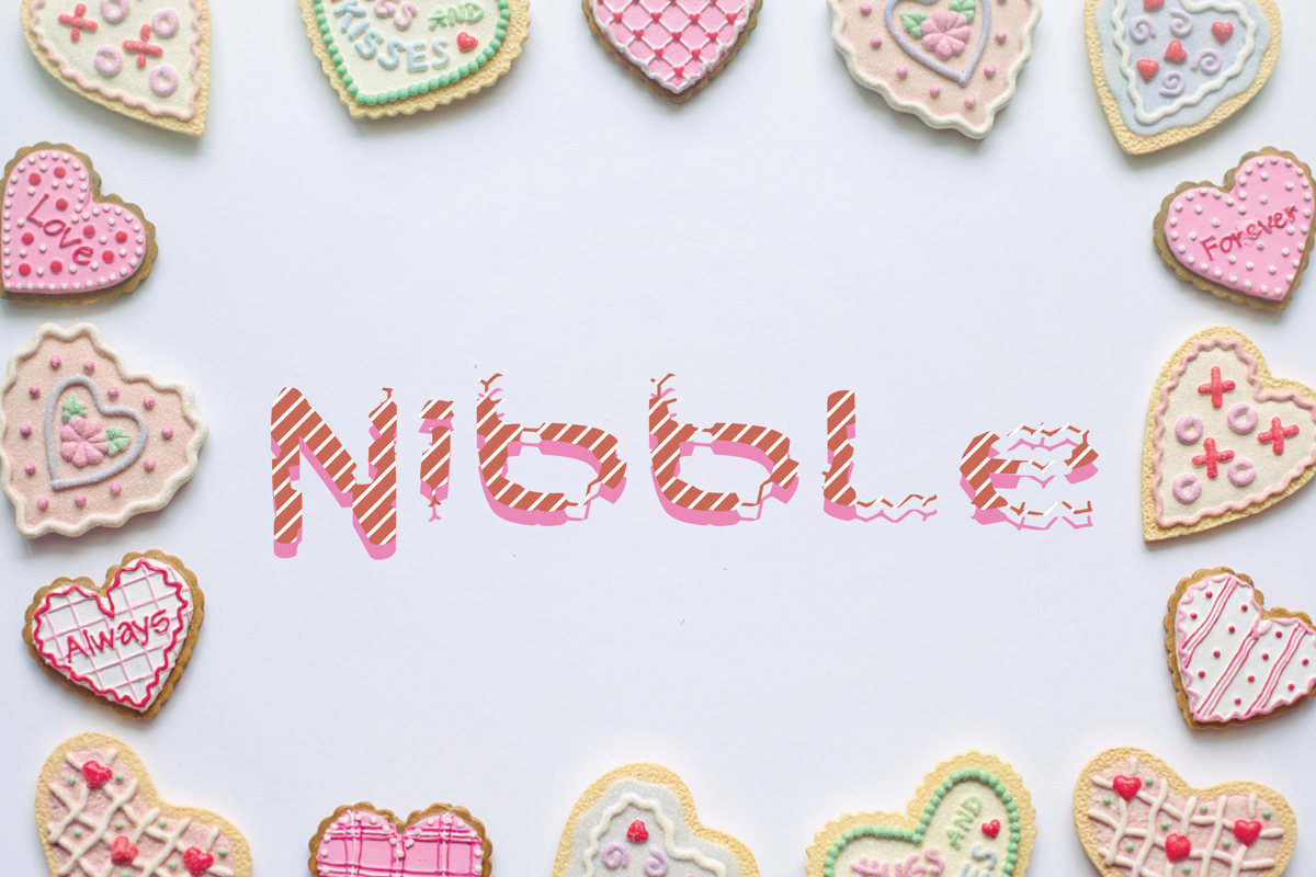 Nibble Font | GraphicsBam Fonts | FontSpace