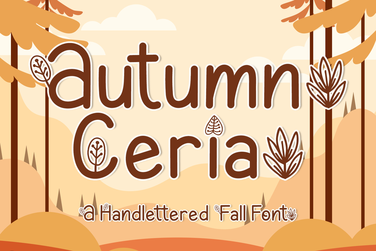 Autumn Ceria Font | AEN Creative Studio | FontSpace