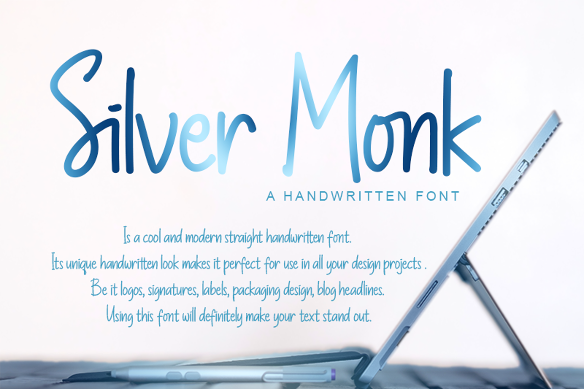 Silver Monk Font | Paranesia | FontSpace