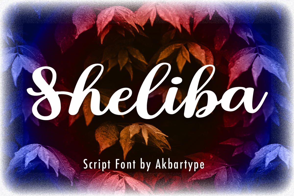 Sheliba Script Font | Solidtype | FontSpace