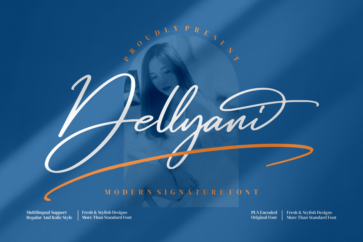 Dellyani Font | Integritype Studio | FontSpace
