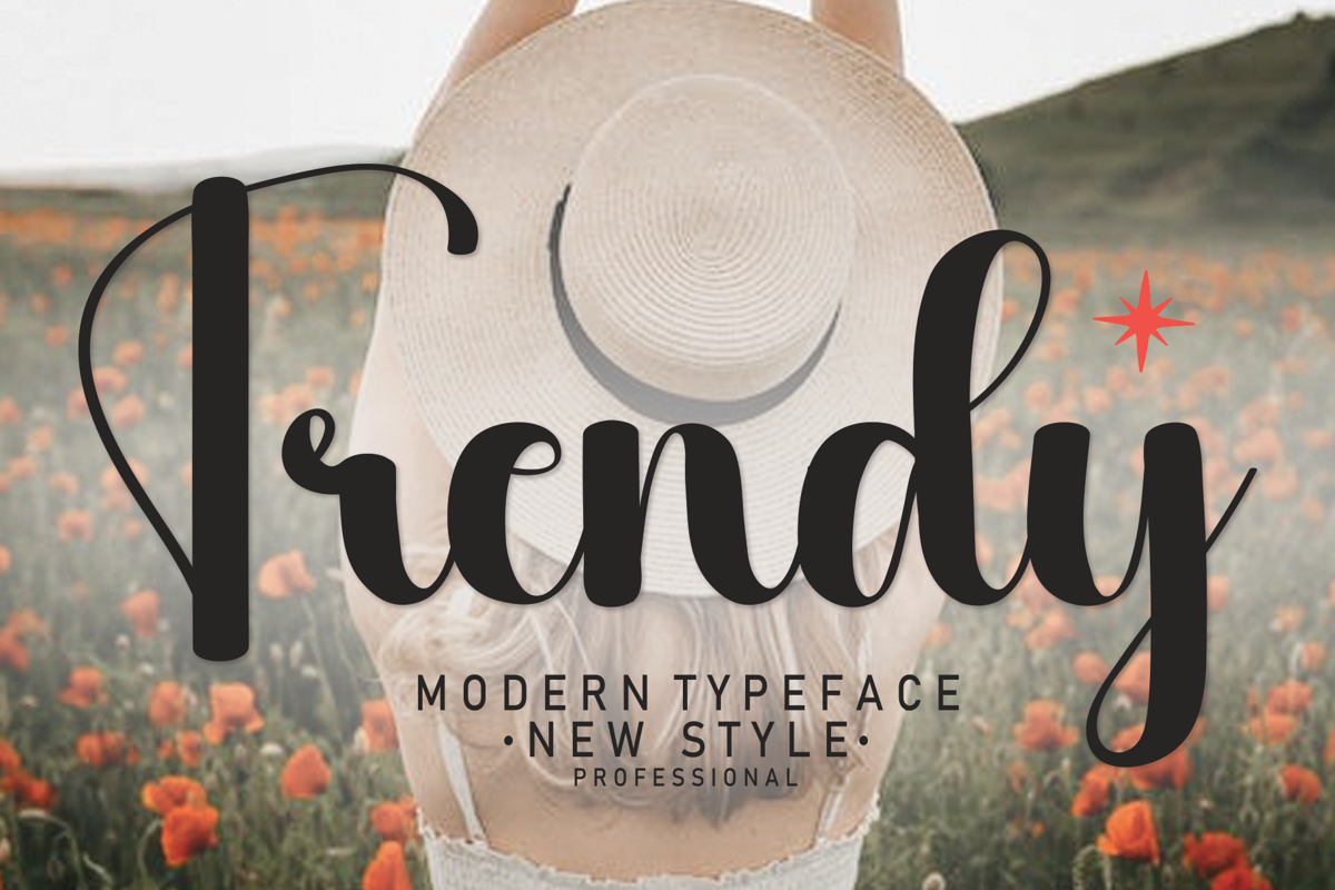 Trendy Font | scratchones_creative | FontSpace