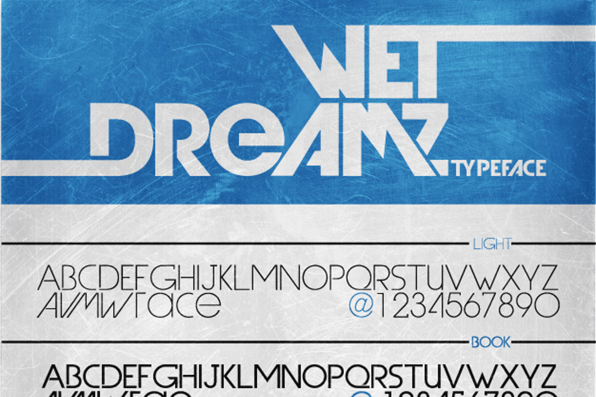 Wet Dreamz Font | weslo | FontSpace