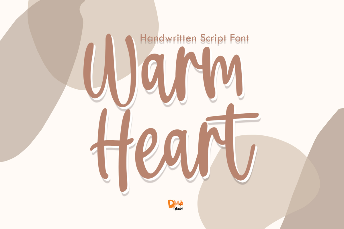 Warm Heart Font | Dmletter studio | FontSpace