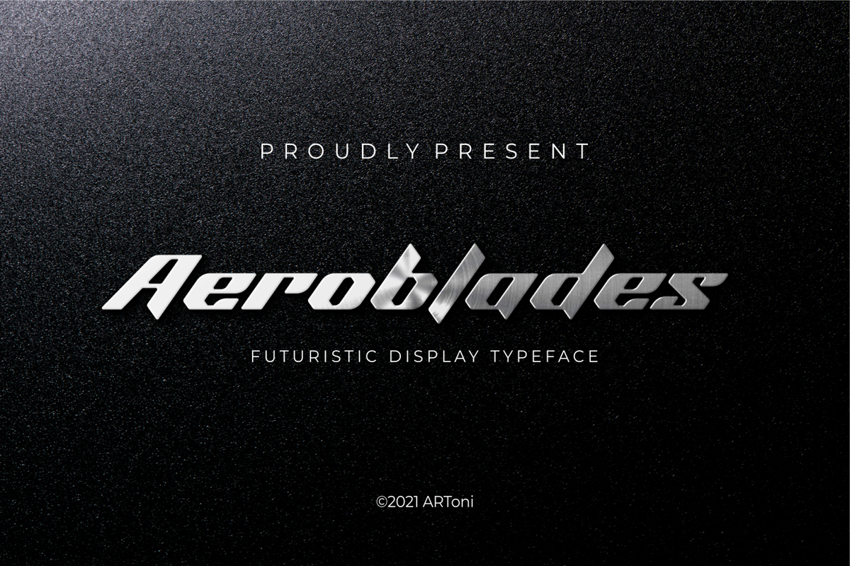 Aeroblade Font - Free Download
