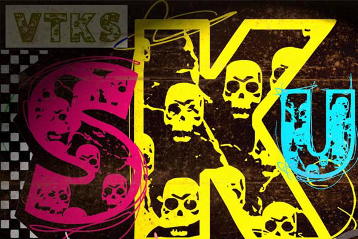 VTKS SKULLS Font | VTKS DESIGN | FontSpace