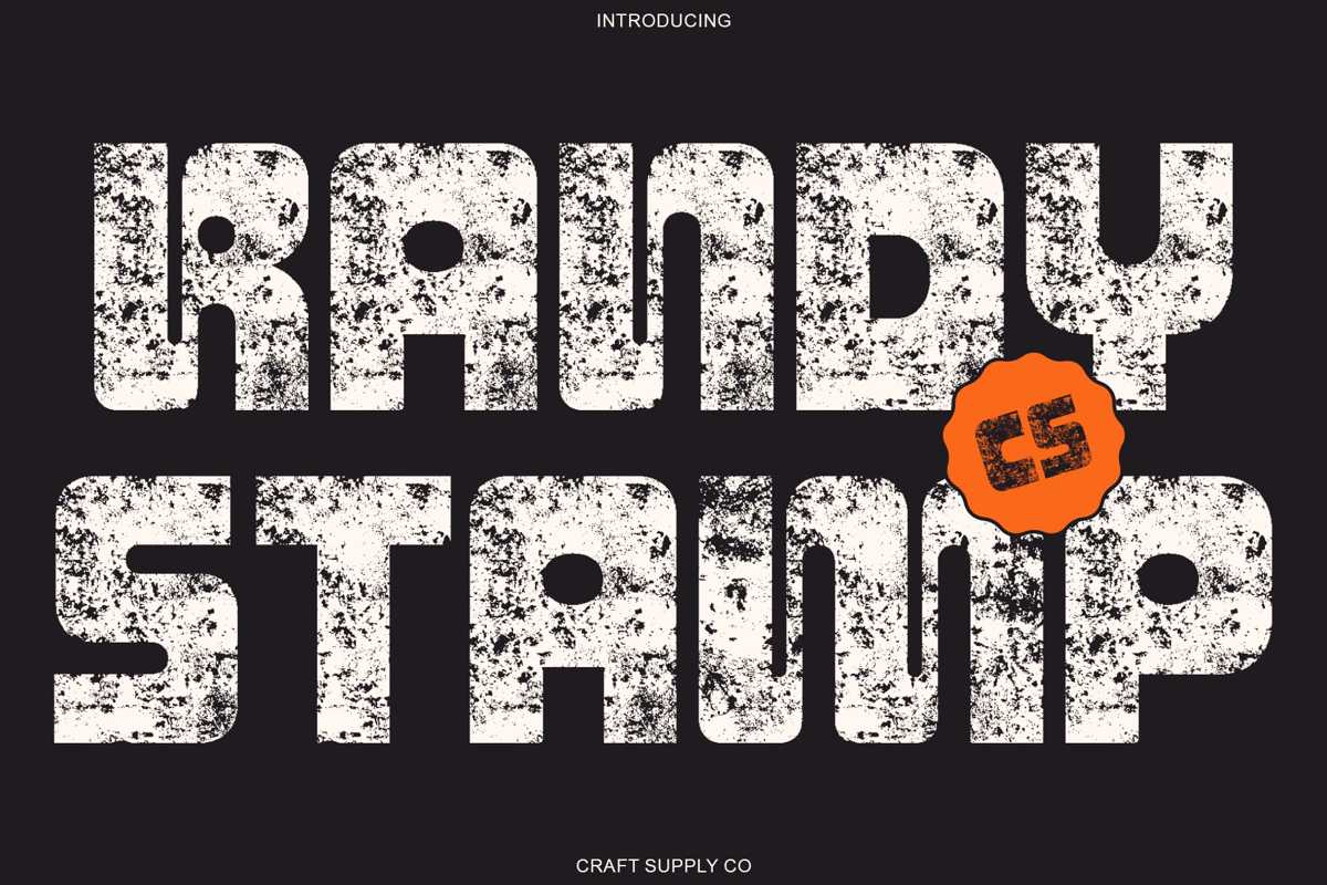 CS Randy Stamp Font - Free Download