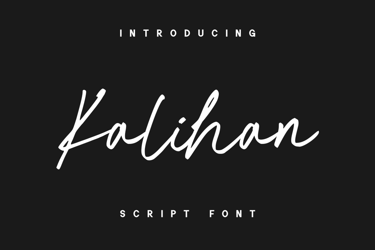 Kalihan Font - Free Download