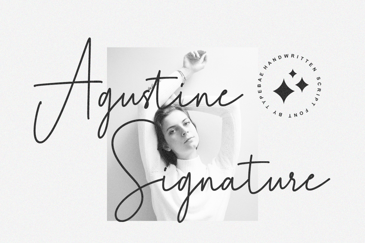 Agustine Signature Font - Free Download