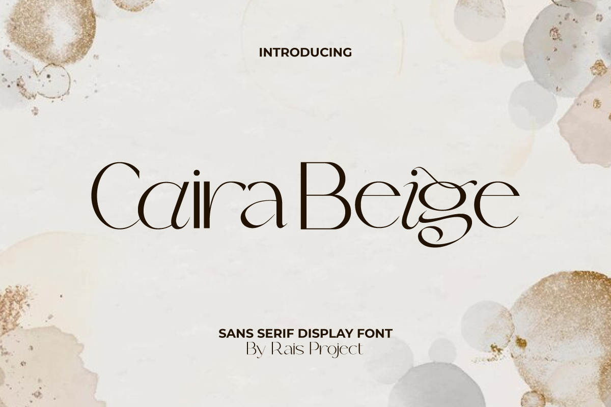 Caira Beige Font - Free Download