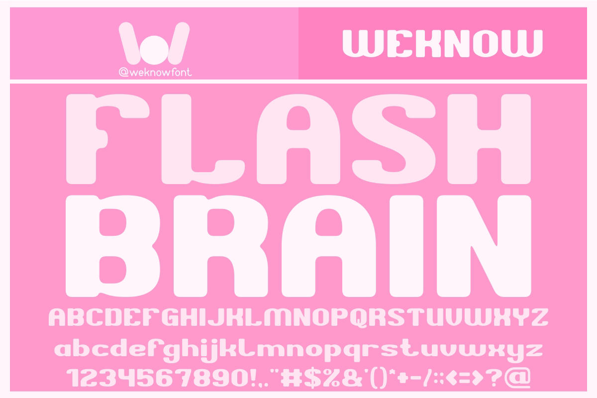 FLASH BRAIN Font - Free Download