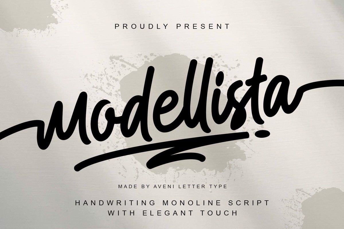 Modellista Font - Free Download