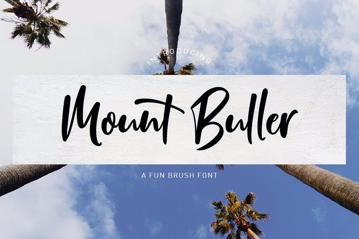 Mount Buller Font - Free Download