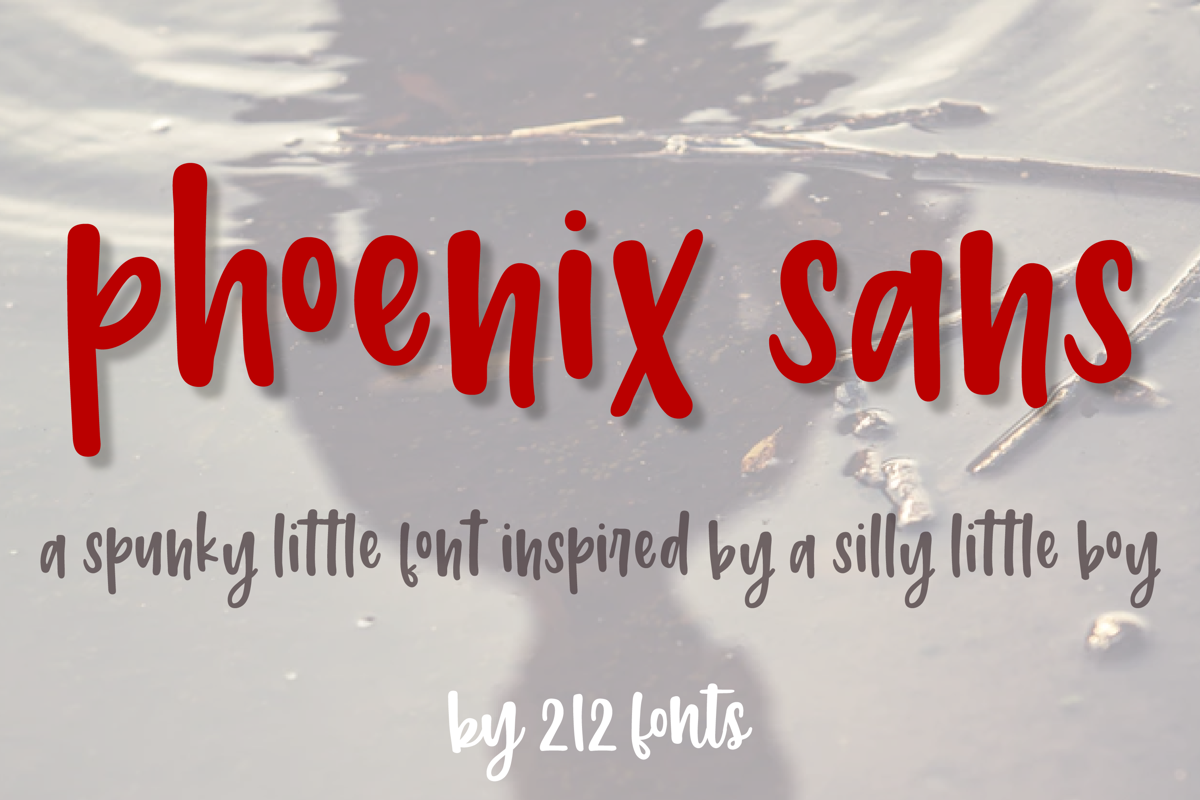 212 Phoenix Sans Font | 212 Fonts | FontSpace