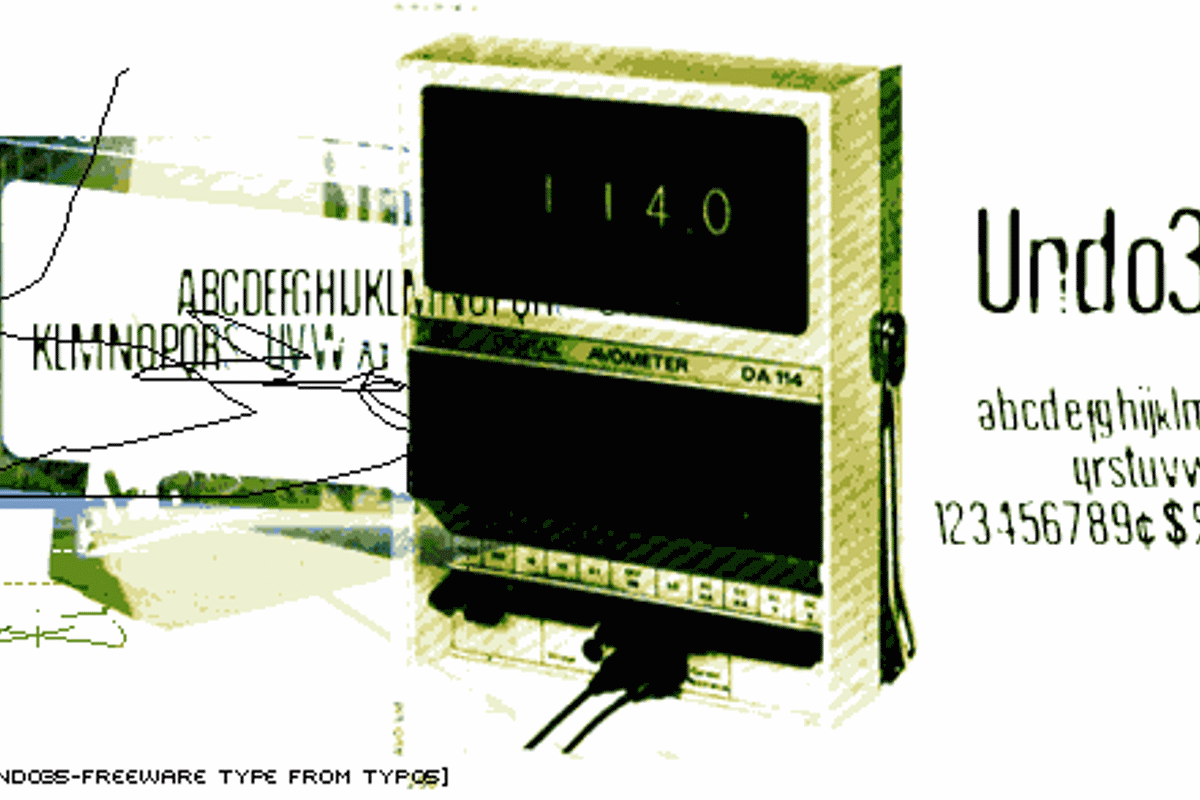 Undo35 Font | Typo5 | FontSpace