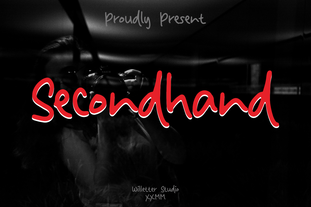 Secondhand Font - Free Download