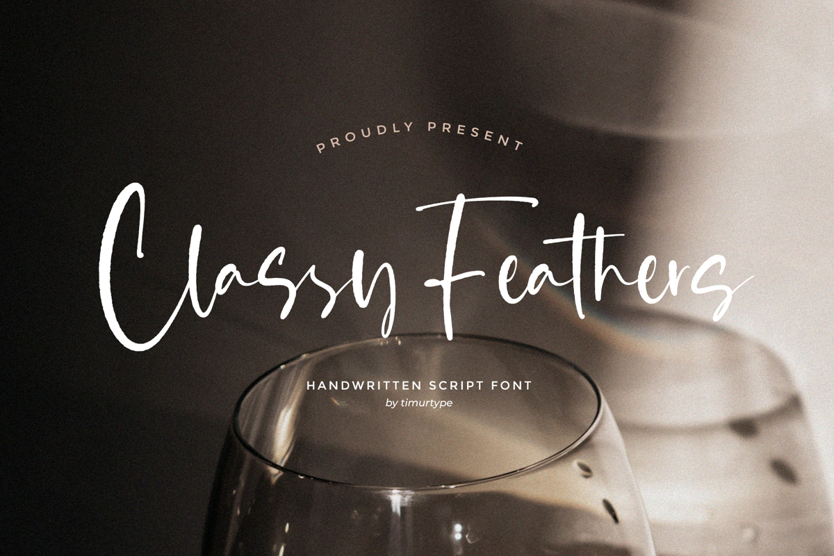 Classy Feathers Font | Timur type | FontSpace