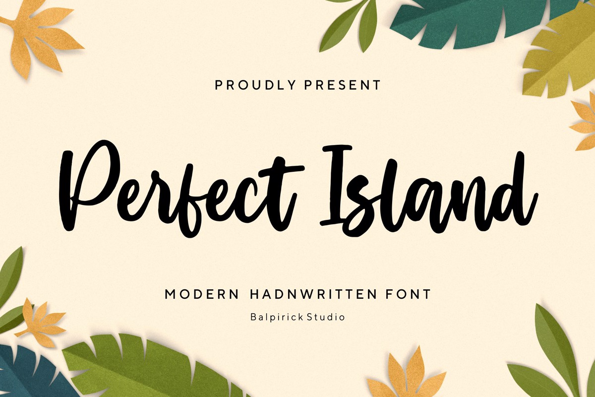 Perfect Island Font | balpirick | FontSpace