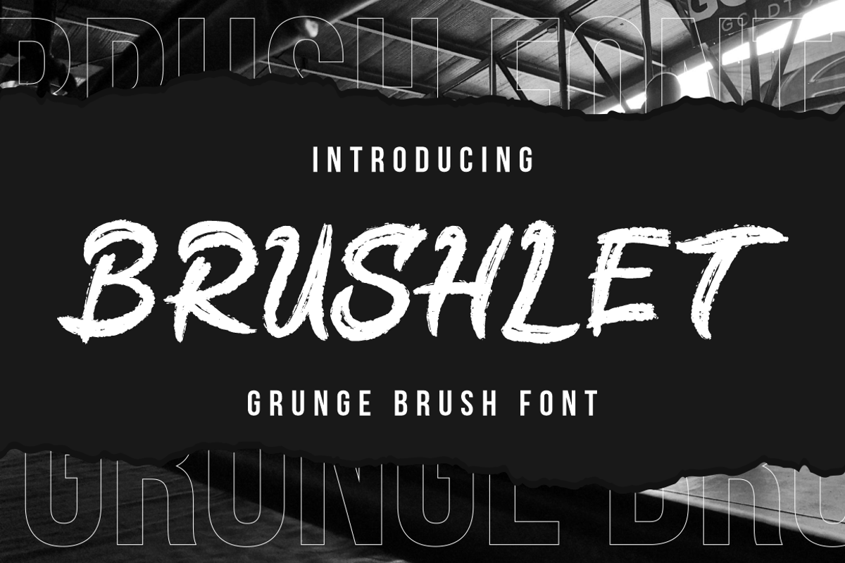 Brushlet Font - Free Download