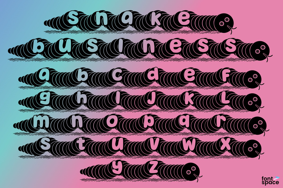 Snake Business Font - Free Download