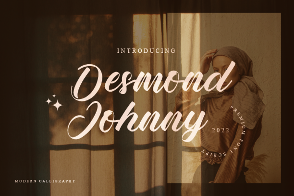 Desmond Johnny Font | Fiqiart | FontSpace