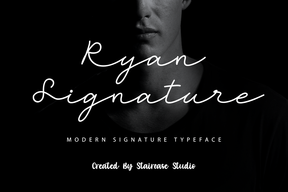 Ryan Signature Font | Staircase Studio | FontSpace