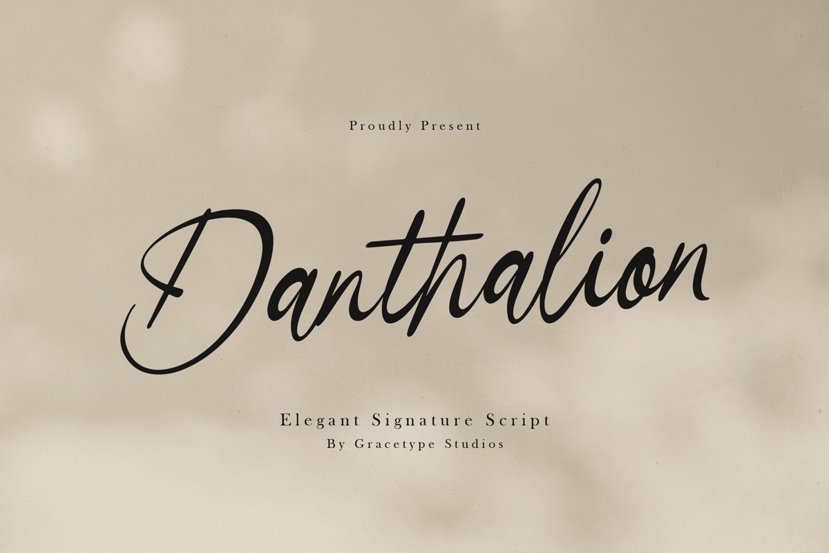 Danthalion Font - Free Download