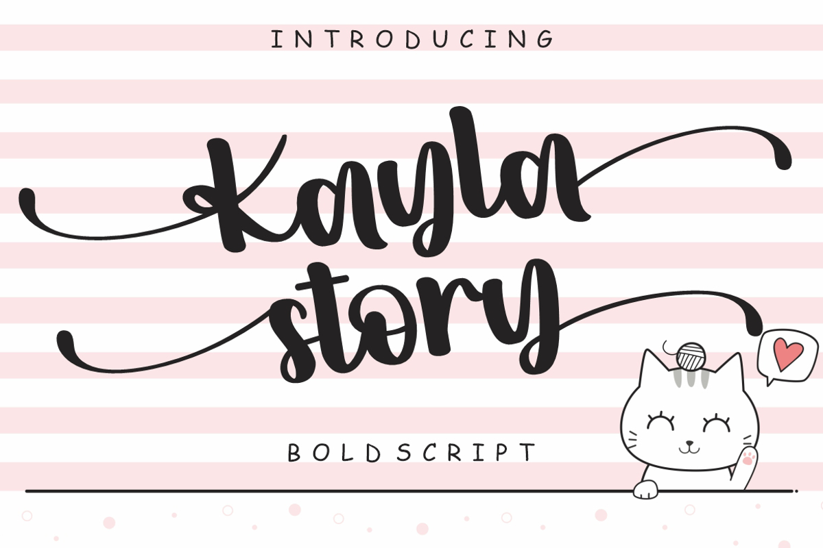 Kayla Story Font - Free Download
