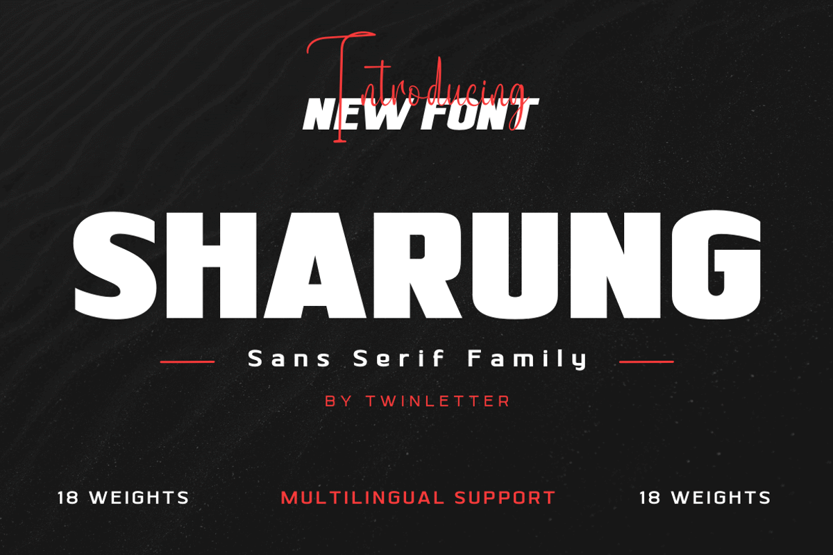 SHARUNG Font - Free Download