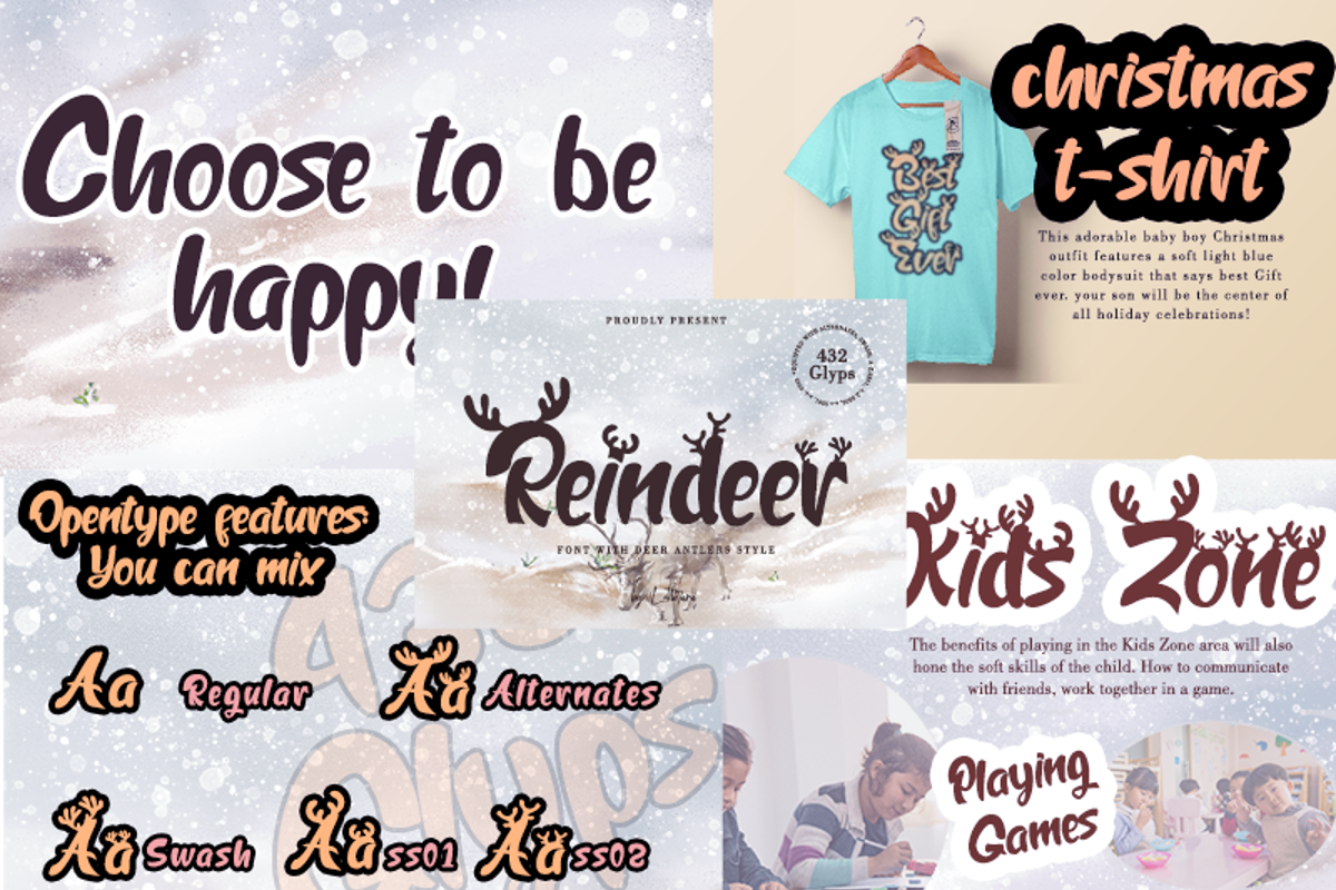 Reindeer Font - Free Download