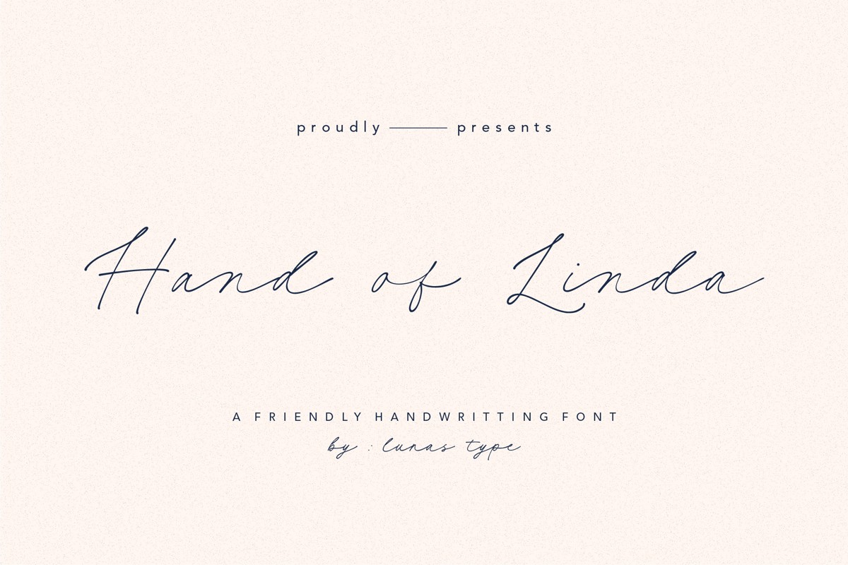 Hand of Linda Font - Free Download