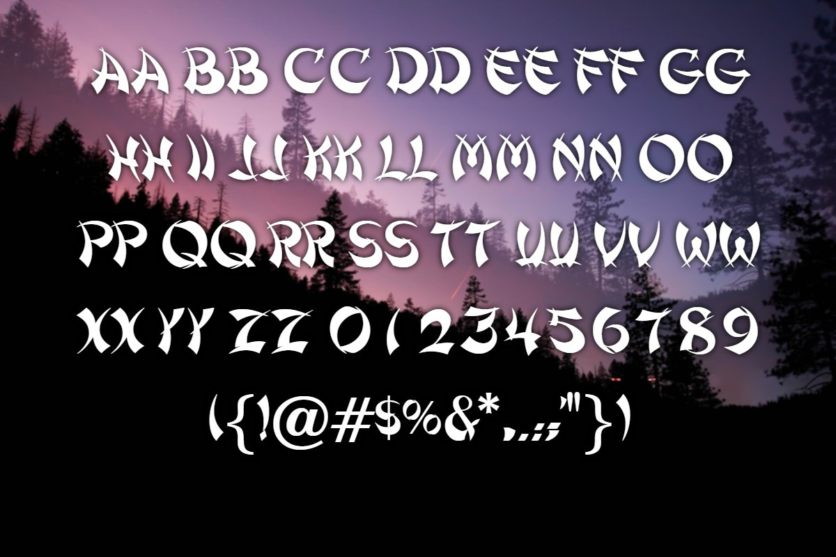 Shanghai Font - Free Download