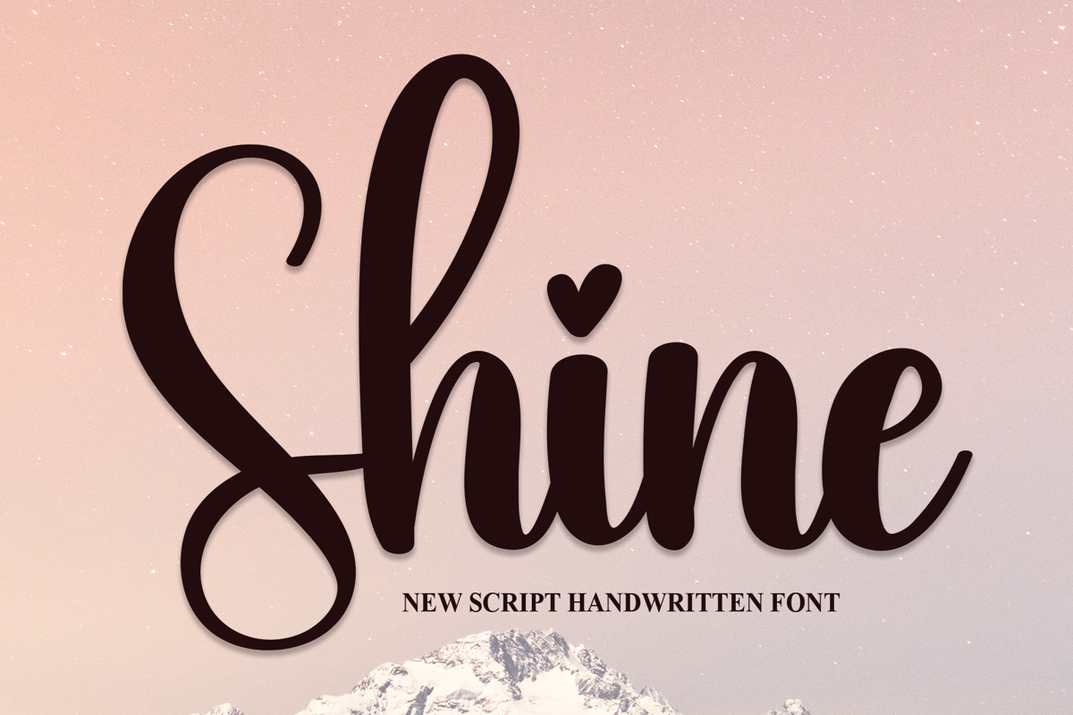 Shine Font | scratchones_creative | FontSpace