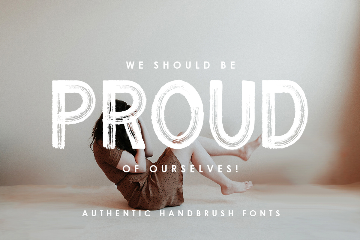 Proud Font | Stefie justprince | FontSpace