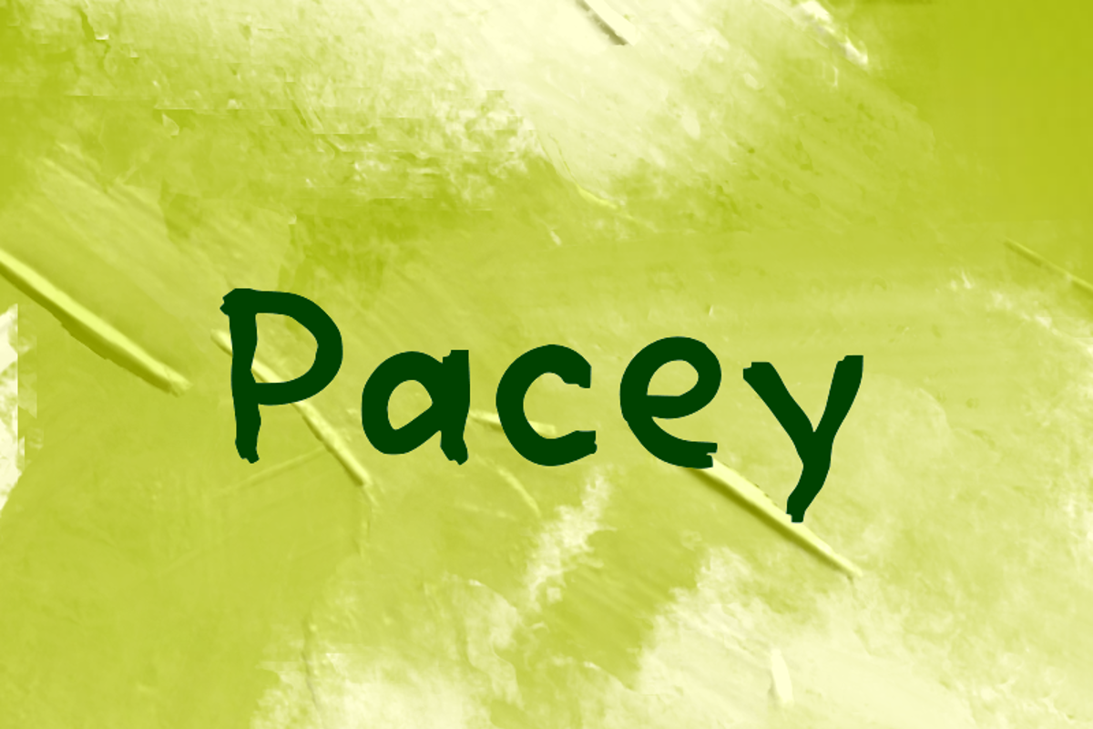 Pacey Font | wepfont | FontSpace
