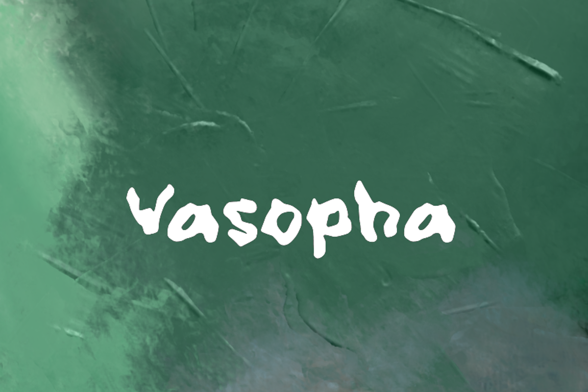V Vasopha Font - Free Download