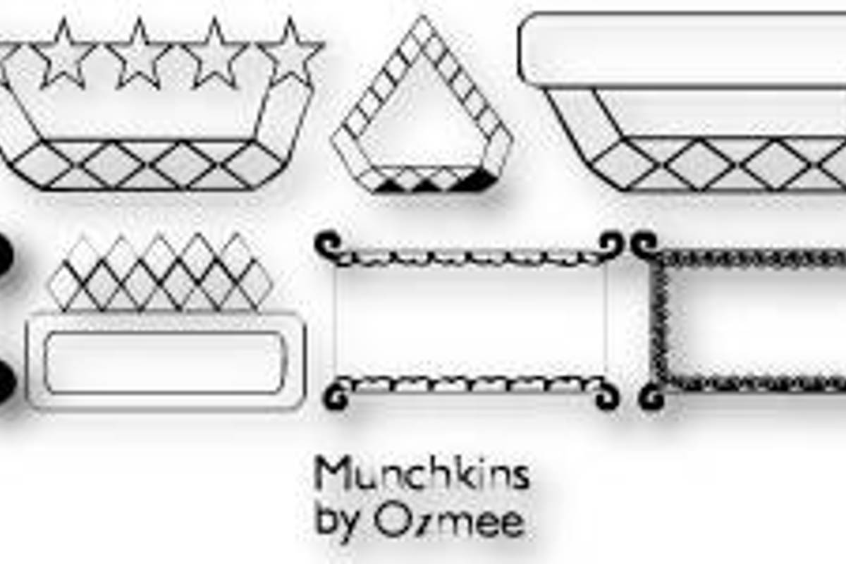 Munchkins Font | Dingbat Crazy | FontSpace