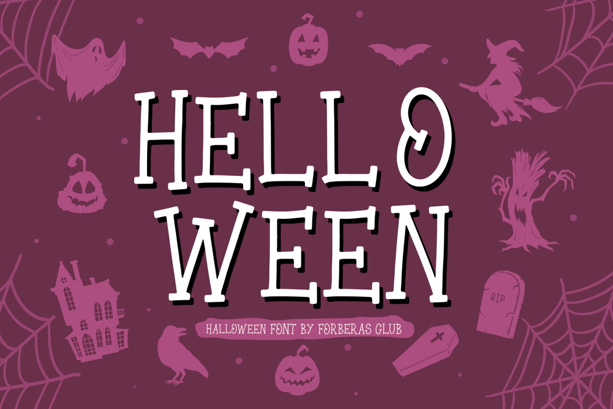 Hell o ween Font | Forberas | FontSpace
