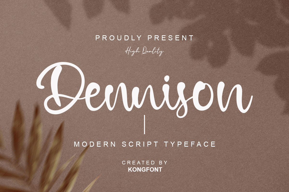 Dennison Font - Free Download