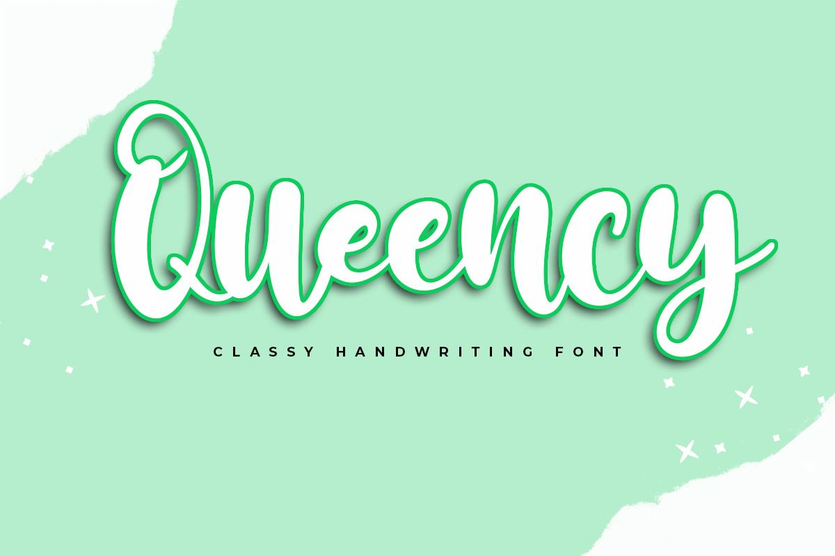Queency Font | Fontkong | FontSpace