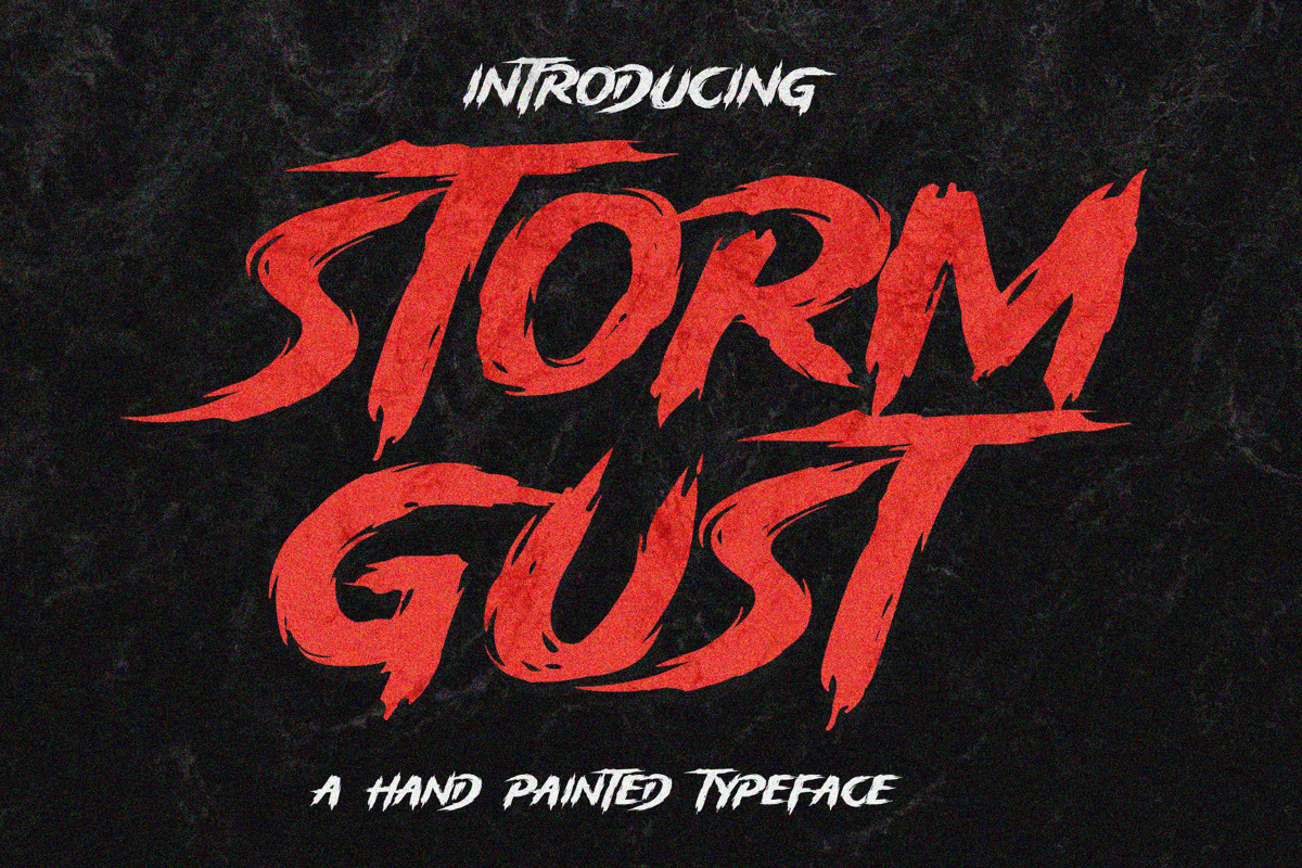 Storm Gust Font - Free Download