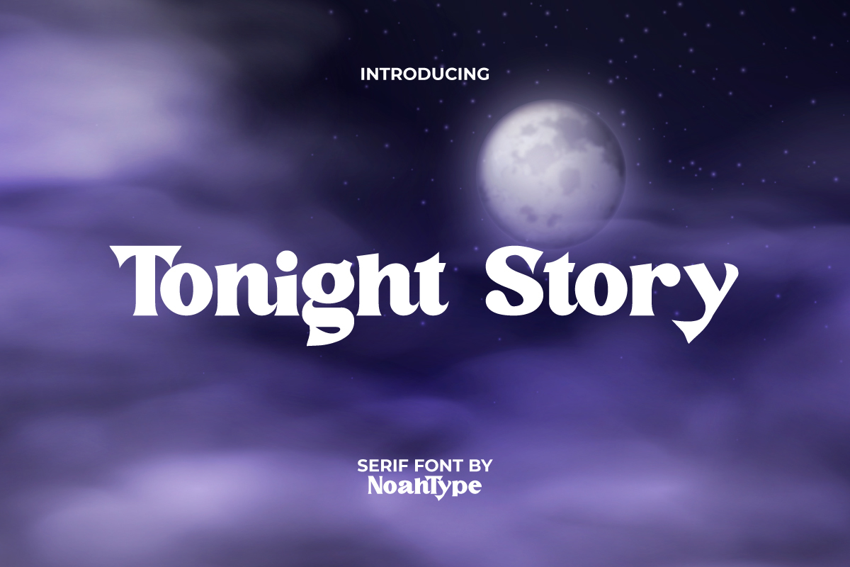 Tonight Story Font | noahtype | FontSpace