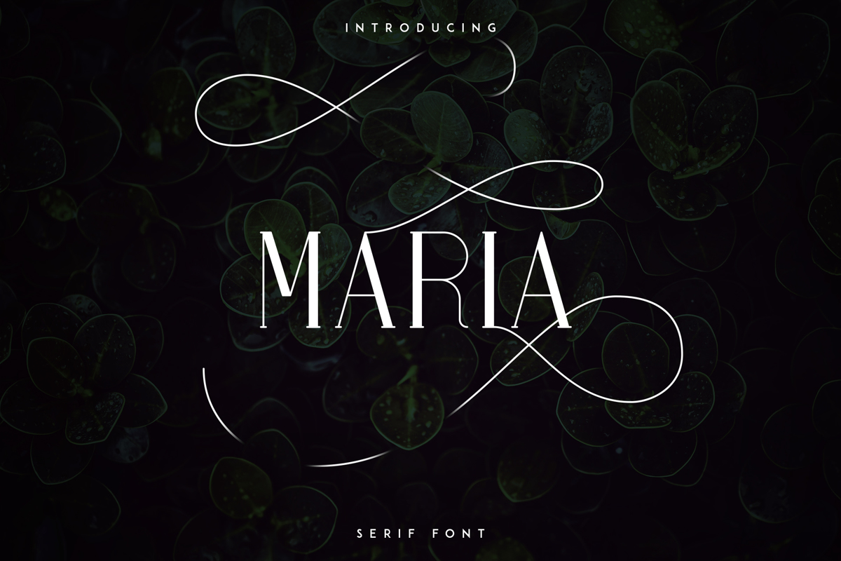 MARIA SERIF FONT - Free Download