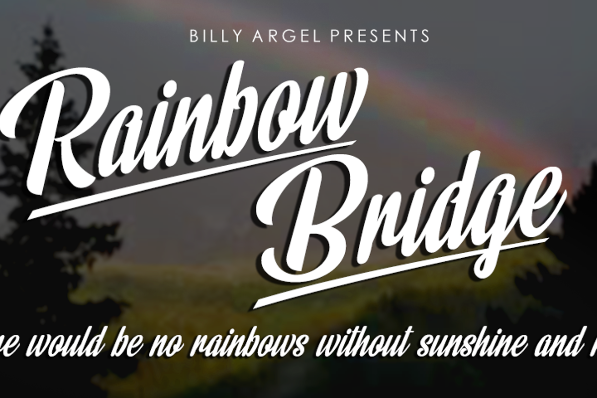 Rainbow Bridge Font | Billy Argel Fonts | FontSpace