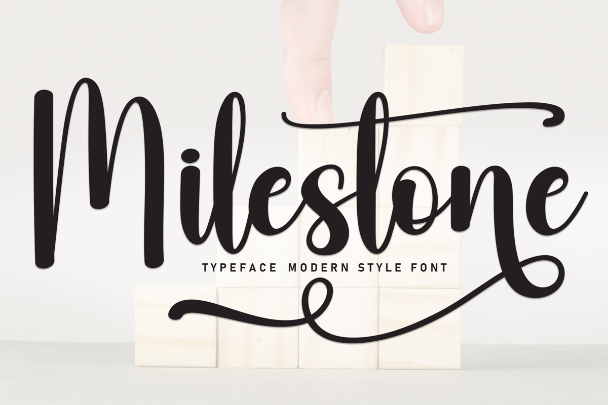 Milestone Font | scratchones_creative | FontSpace